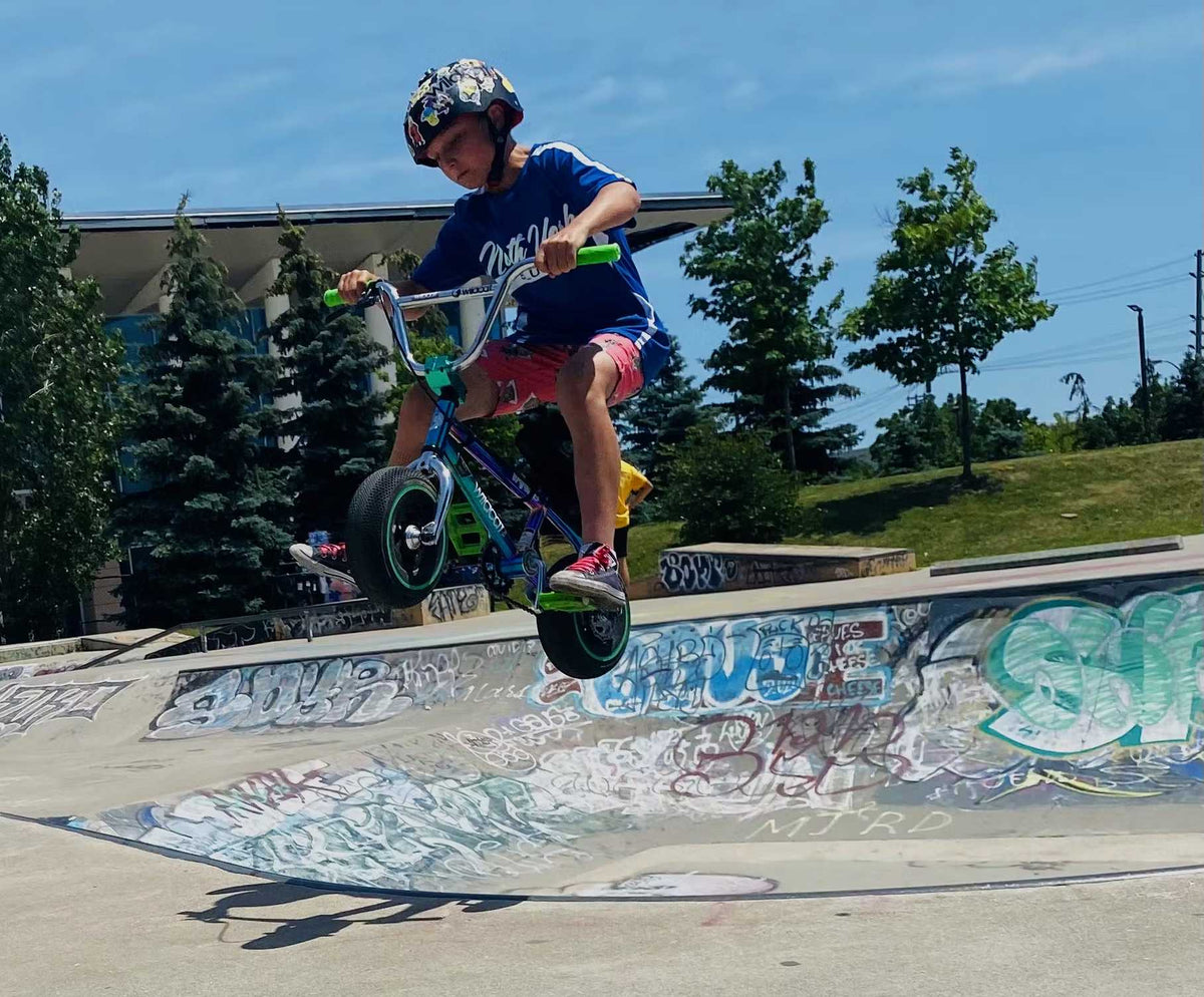 Mini BMX Pro Series Joker Green | Wildcat Mini BMX | No 1 BMX Mini